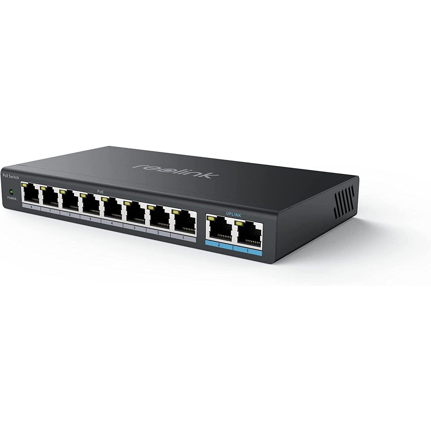 Reolink RLA-PS1 PoE-Switch mit 10 Anschlüssen — digitrends.ch